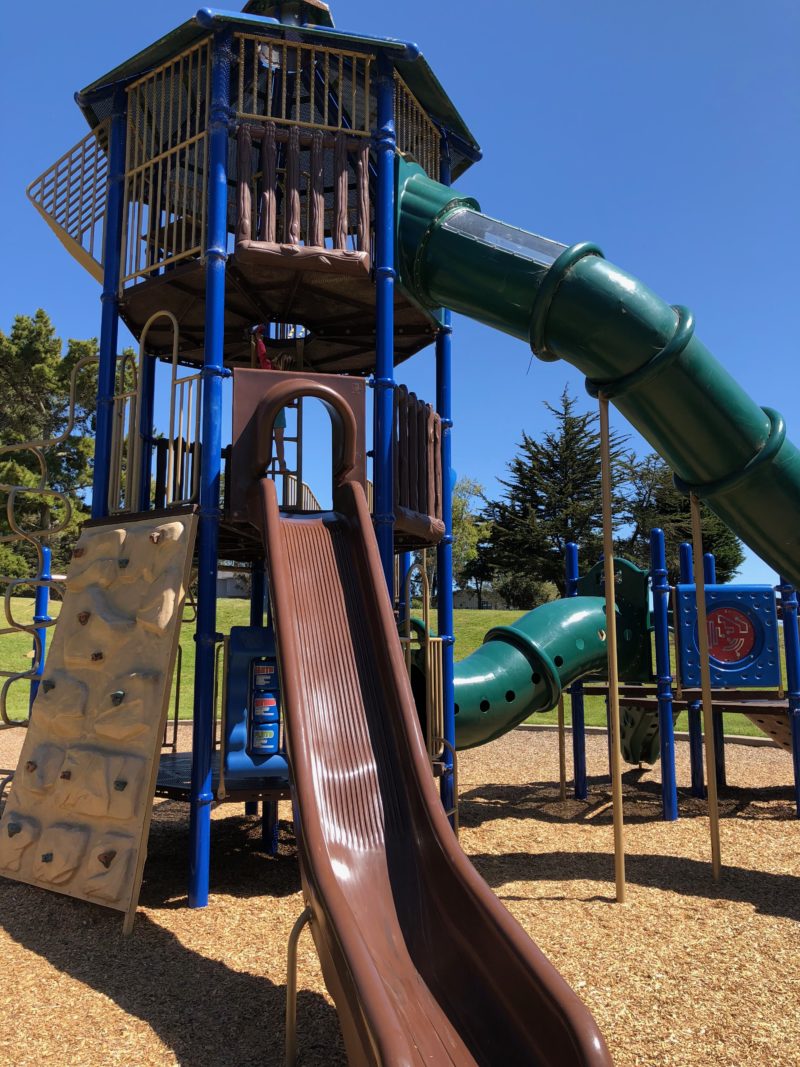 Review: Del Mar Park in Morro Bay and its playground with a giant slide
