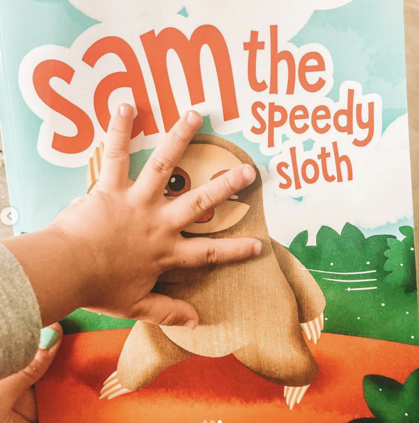 Sam The Speedy Sloth by Matthew Ralph | Two In Tow & On The Go
