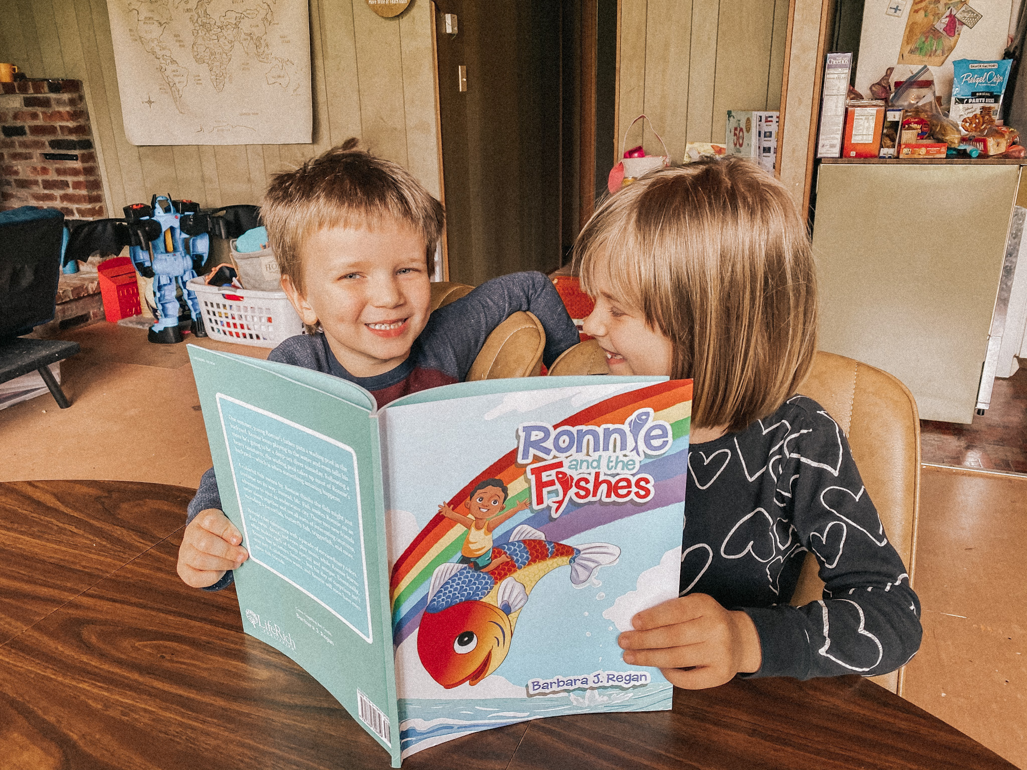 Ronnie and the Fishes by Barbara J. Regan | Two In Tow & On The Go