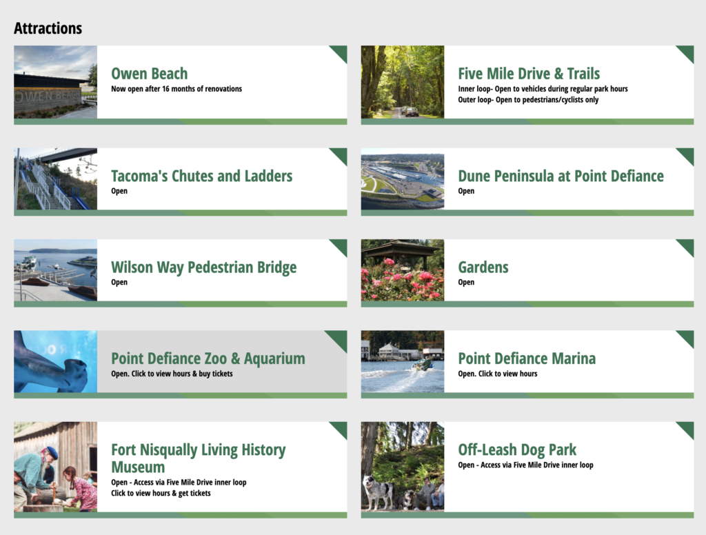 Point Defiance Park Bucket List, Tacoma | Two In Tow & On The Go