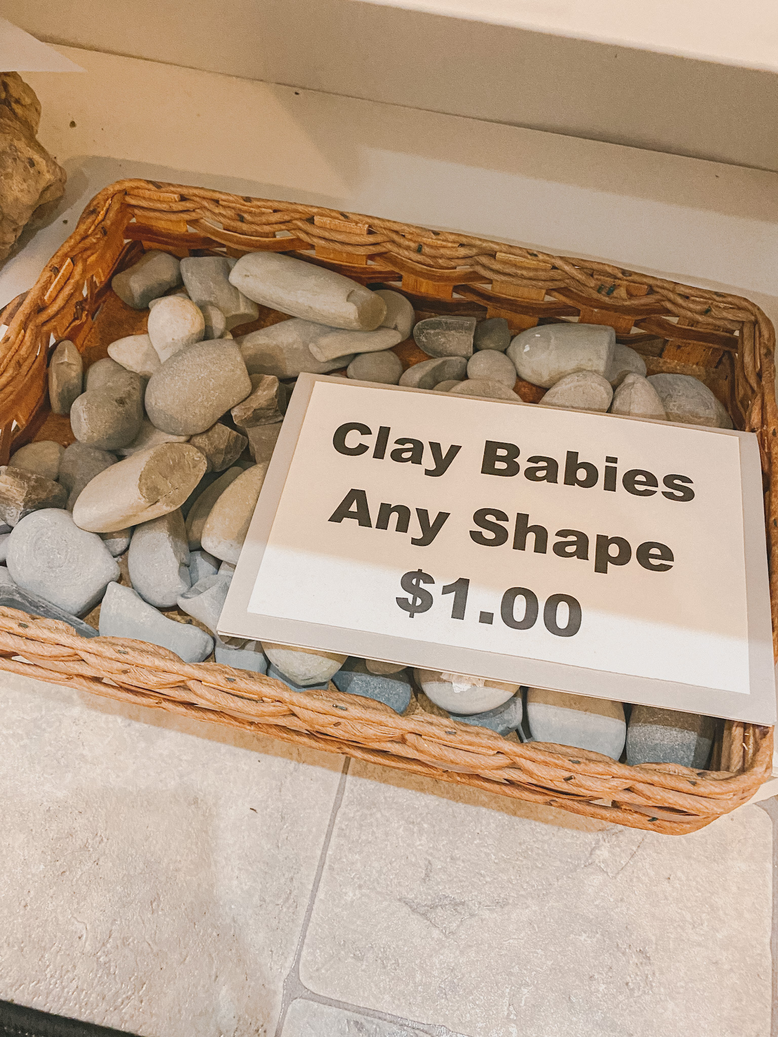 Fox Island Clay Babies | Two In Tow & On The Go