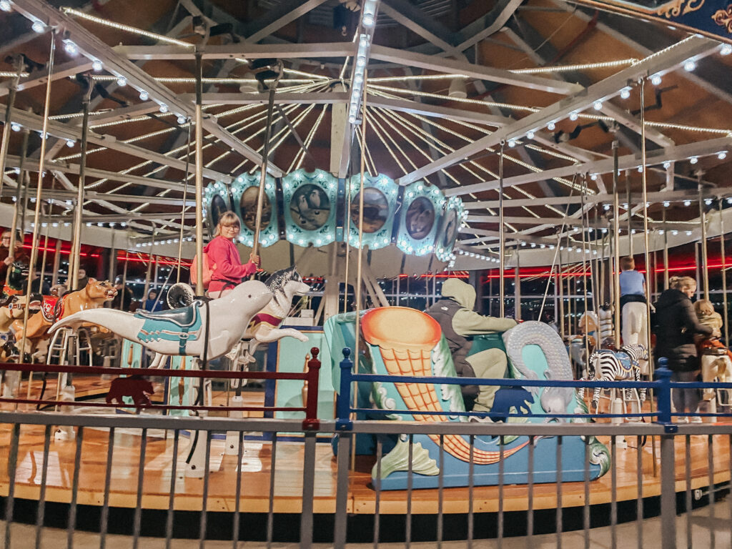 Paul Titus Carousel, Point Defiance Zoo & Aquarium | Two In Tow & On The Go