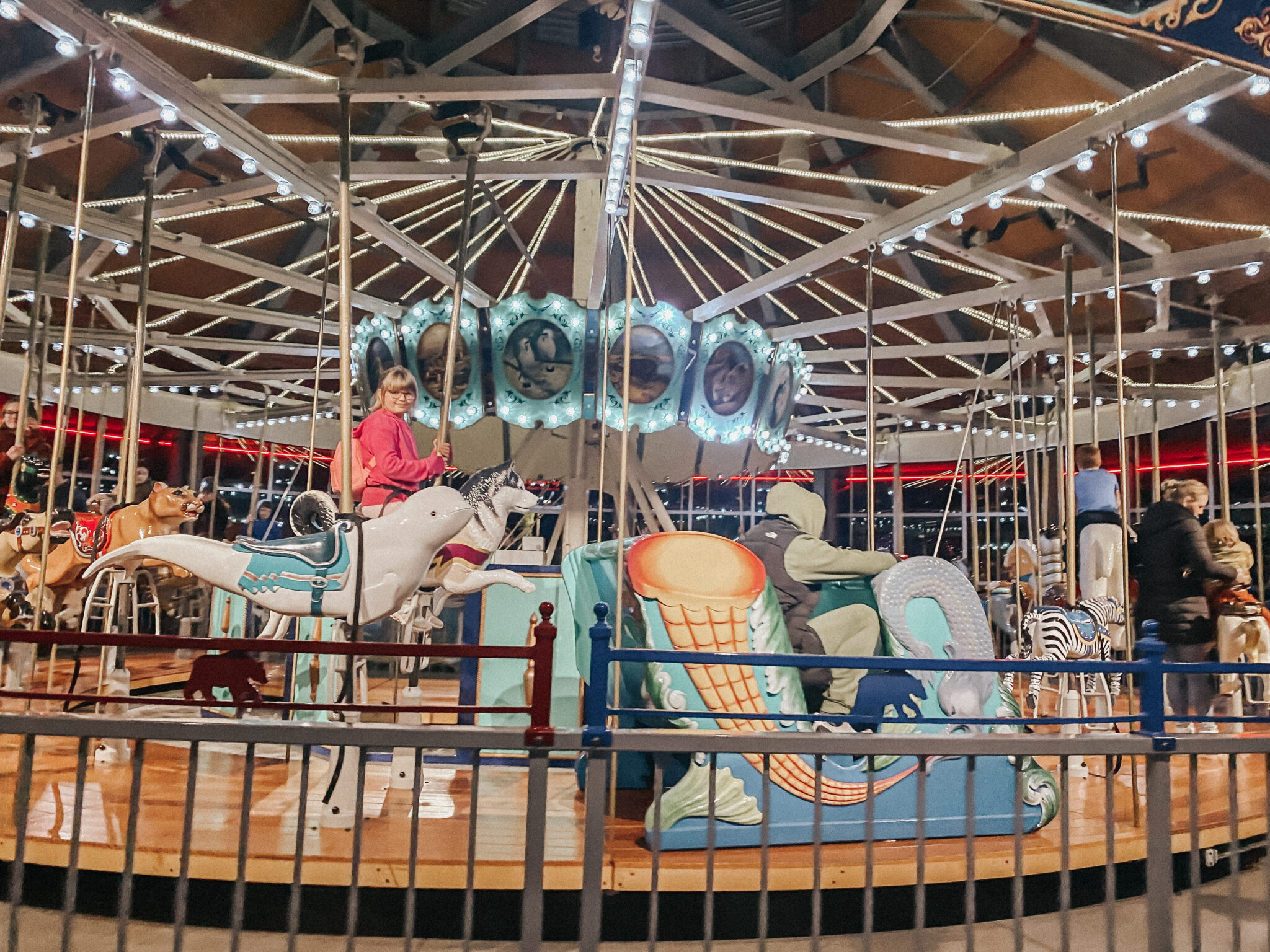 Paul Titus Carousel, Point Defiance Zoo & Aquarium | Two In Tow & On The Go